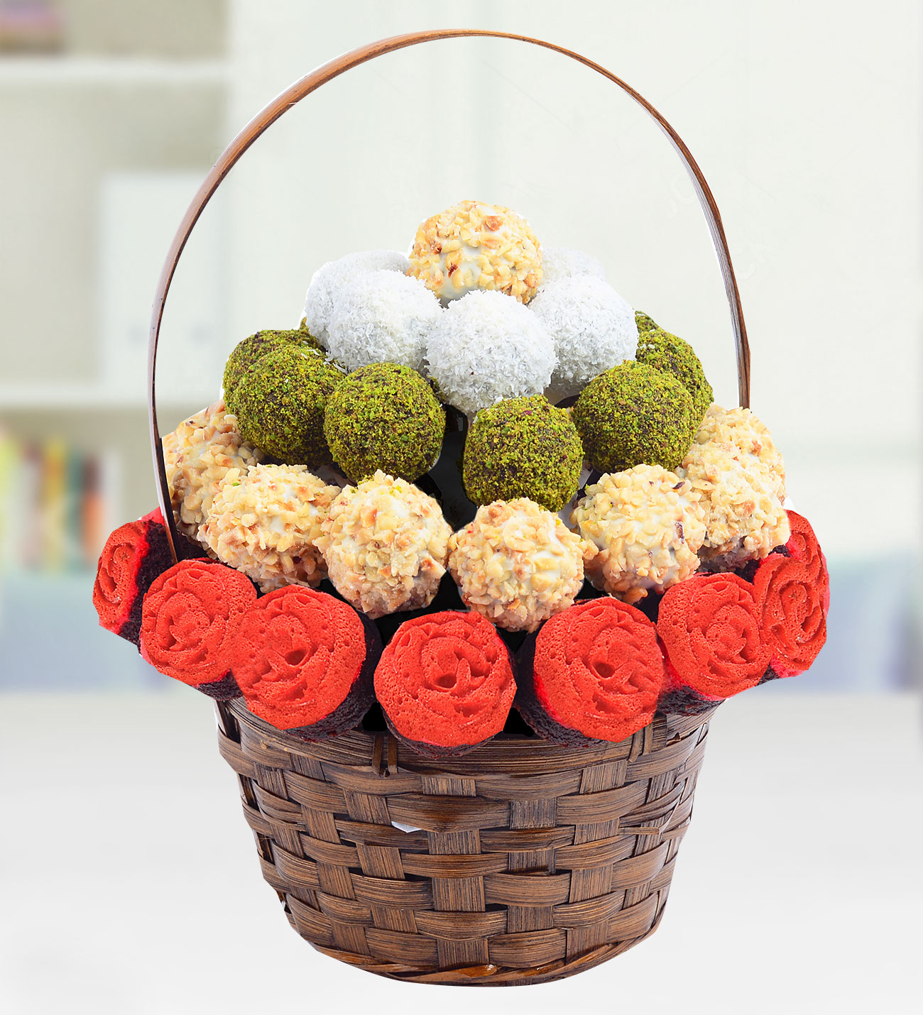 Hayalimdeki Lezzet Sepeti - Çiçek Sepeti